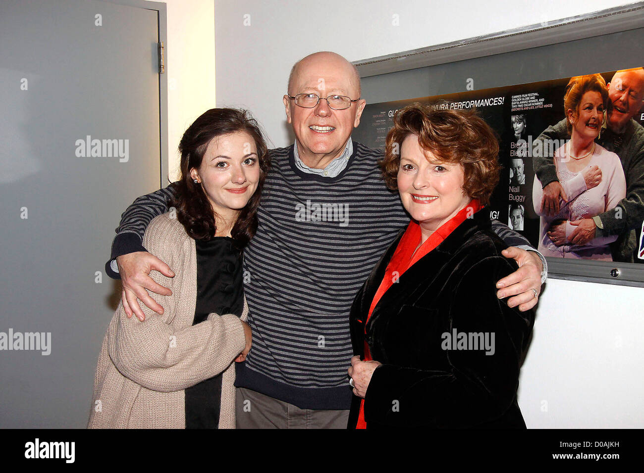 Brenda Blethyn Niall Buggy and Beth Cooke Opening night after party for ...