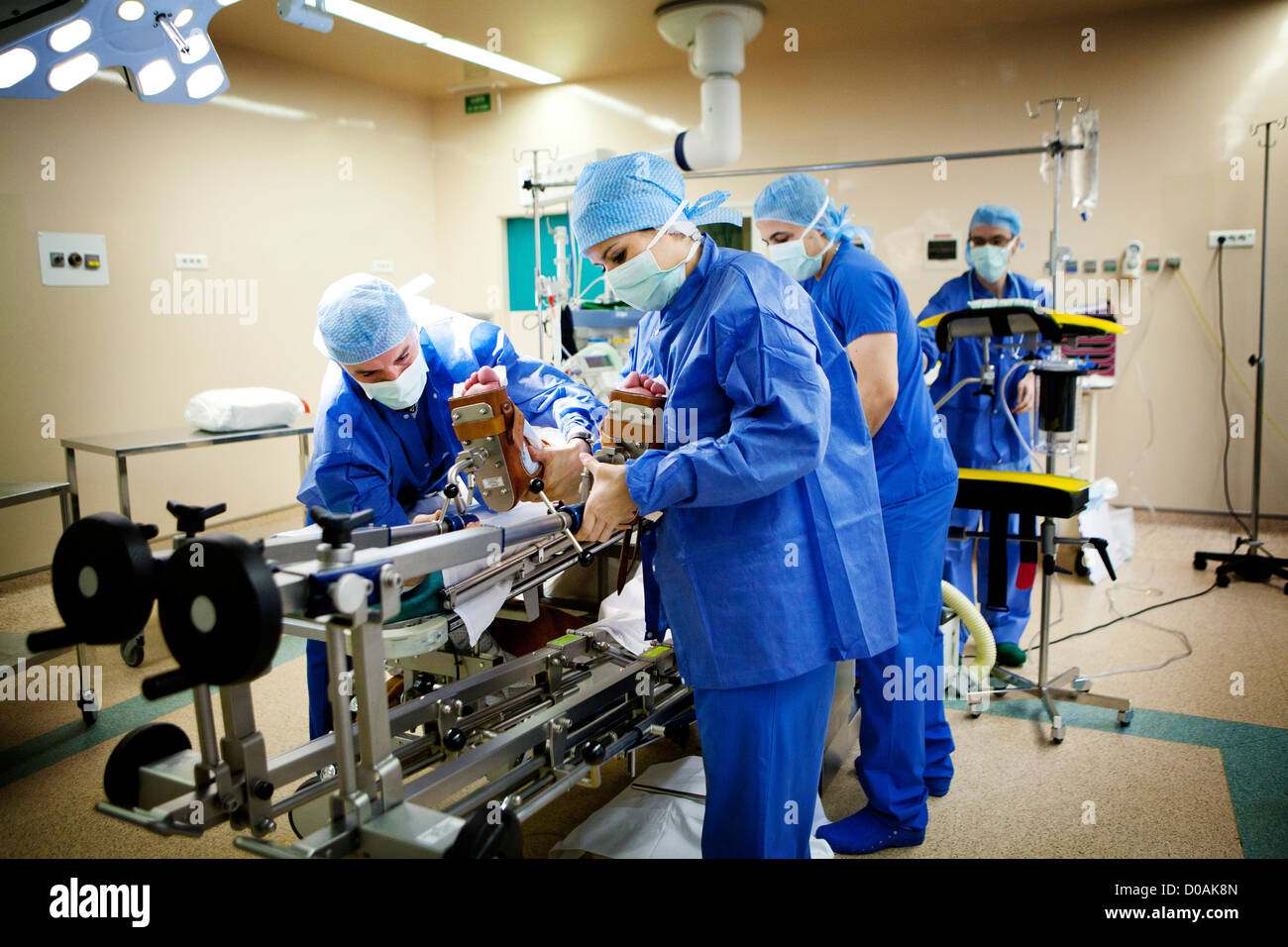 HIP PROSTHESIS, SURGERY Stock Photo - Alamy