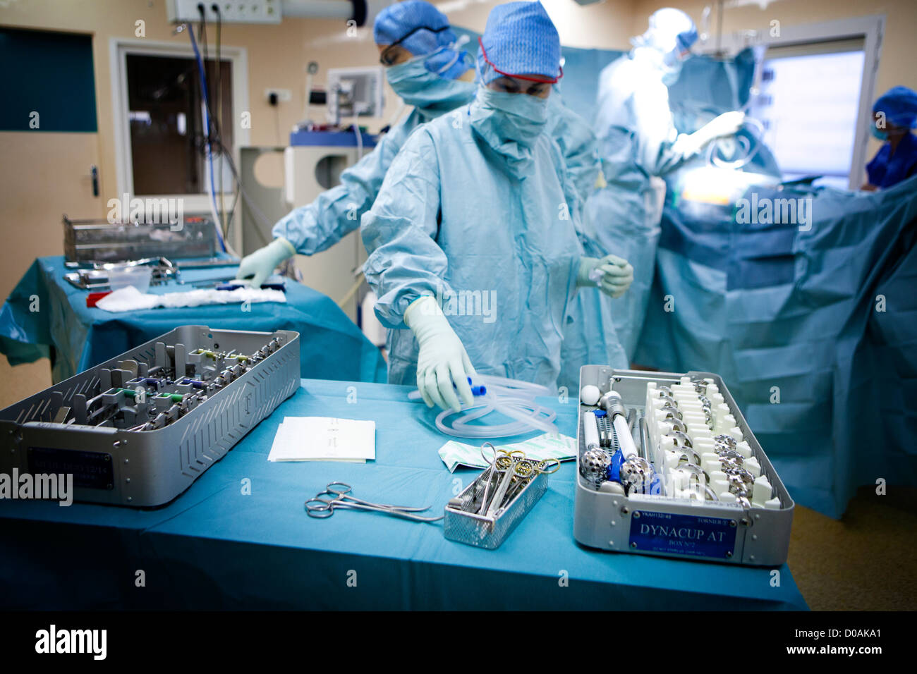 HIP PROSTHESIS, SURGERY Stock Photo - Alamy