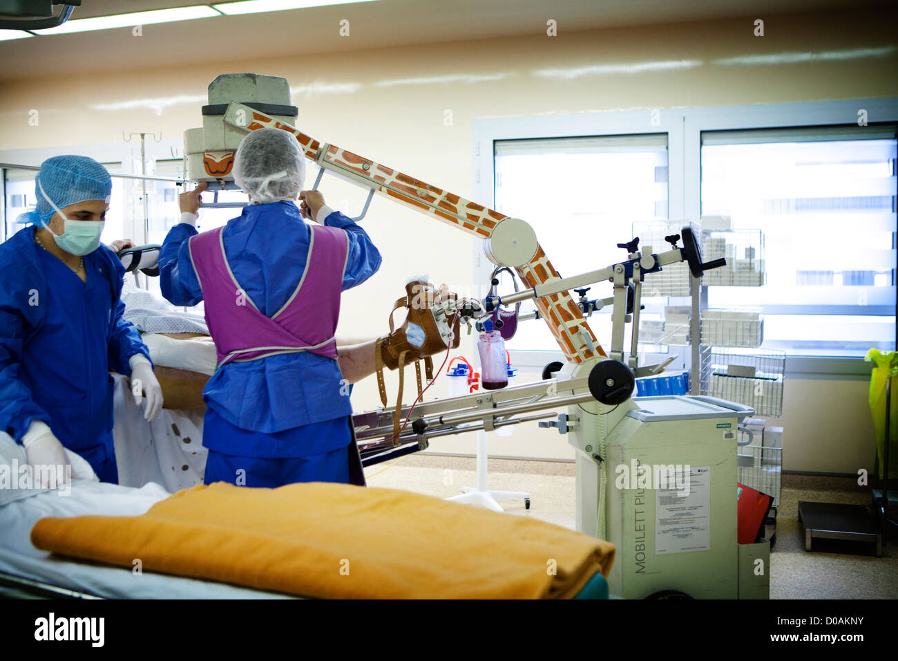 HIP PROSTHESIS, SURGERY Stock Photo - Alamy