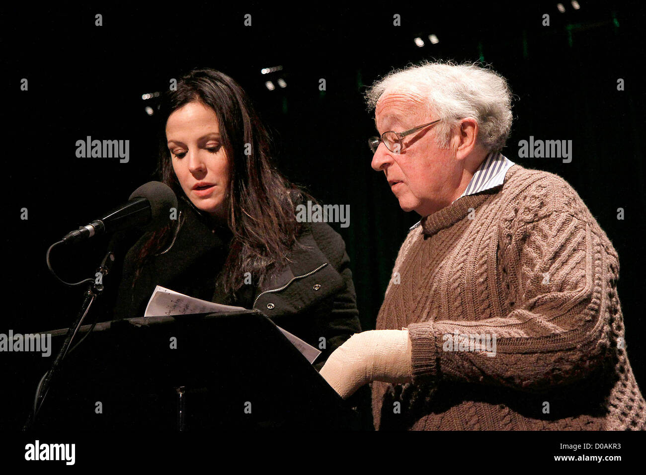Mary-Louise Parker and Isaiah Sheffer 'An Evening with Colum McCann ...