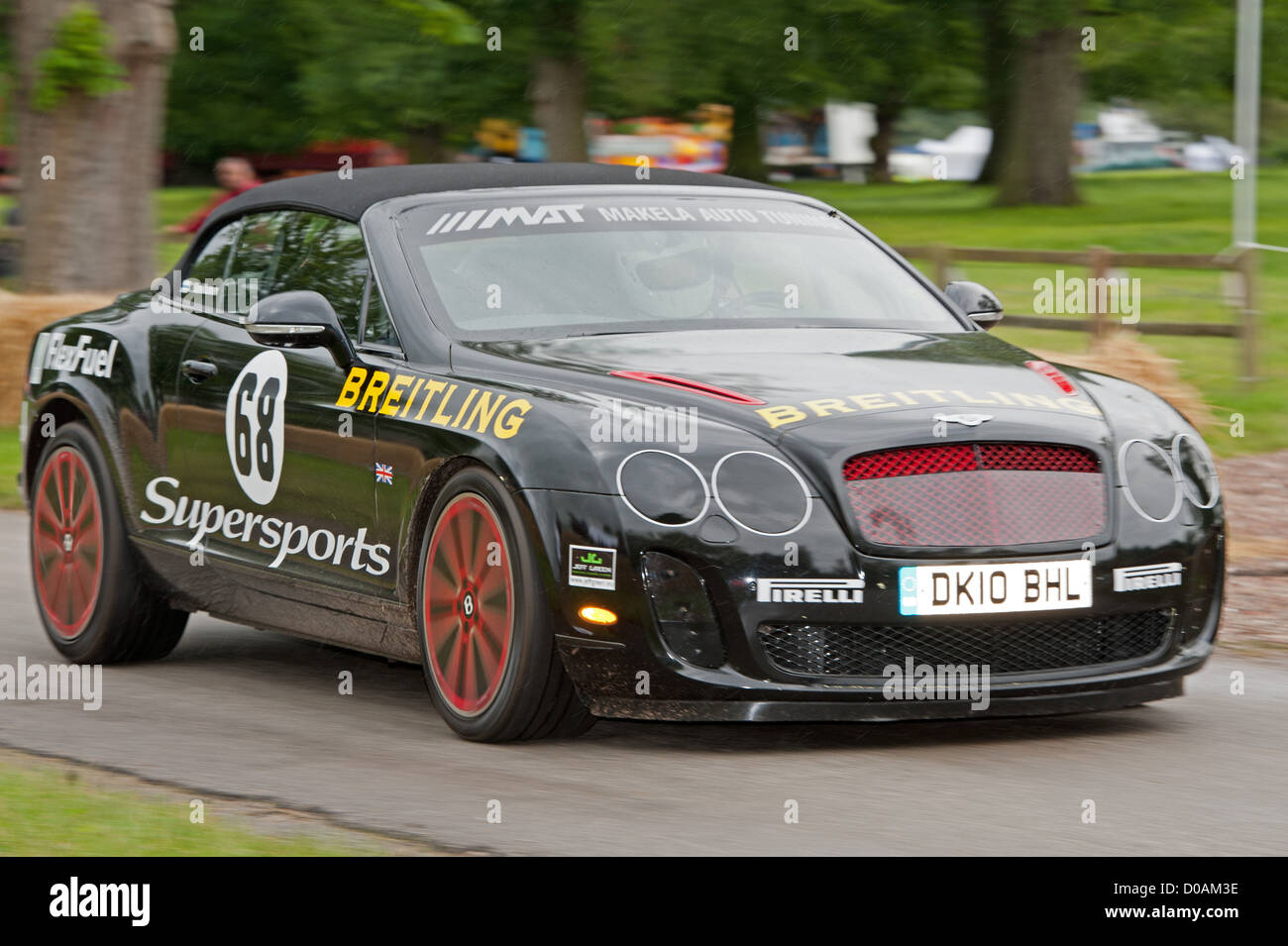 Car on the track at the pageant of power Stock Photo - Alamy