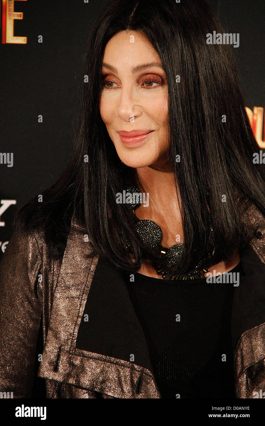 Cher photocall for the new movie 'Burlesque' at Villamagna Hotel in ...