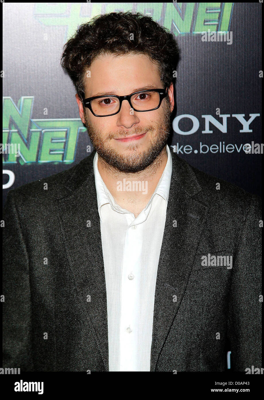 Seth Rogen 'The Green Hornet' press conference at the Hotel Royal ...