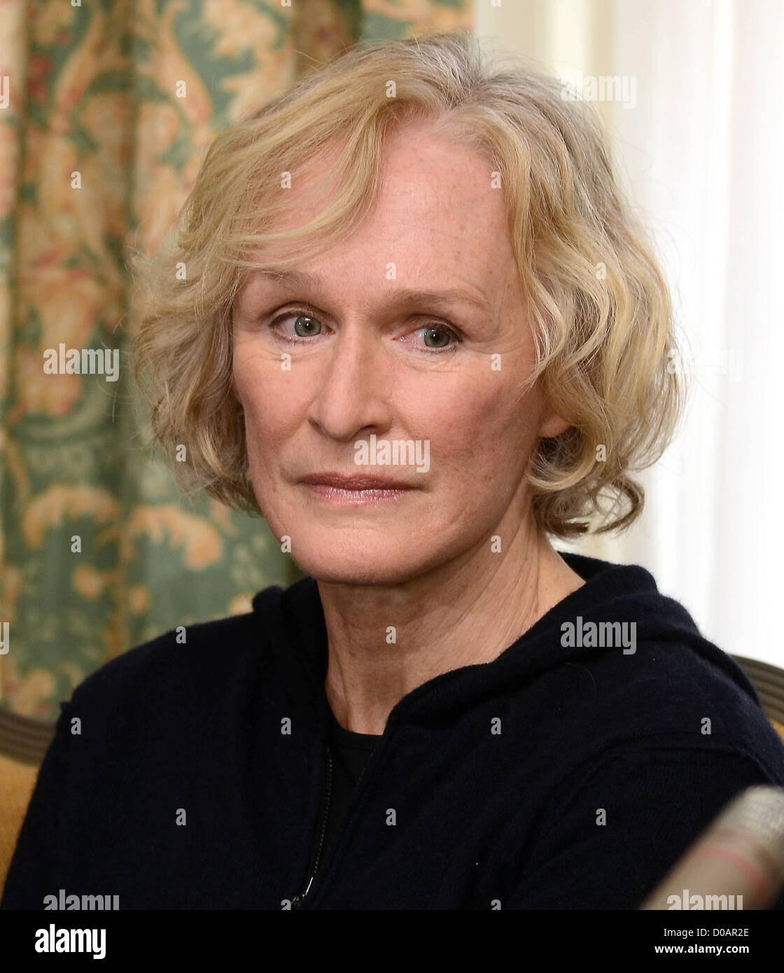 Glenn Close Pre Production Press Conference 'Albert Nobbs' Film which ...