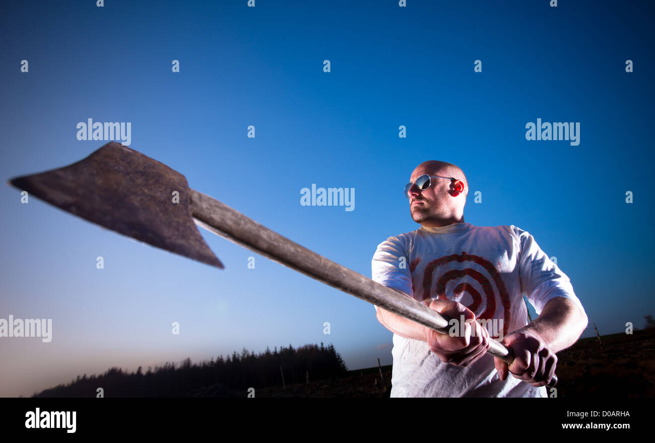 Axeman hi-res stock photography and images - Alamy