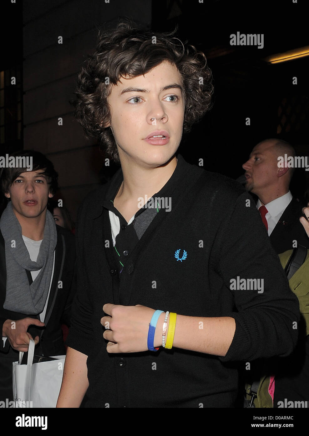 X Factor finalist Harry Styles from boy band One Direction. Very.co.uk ...
