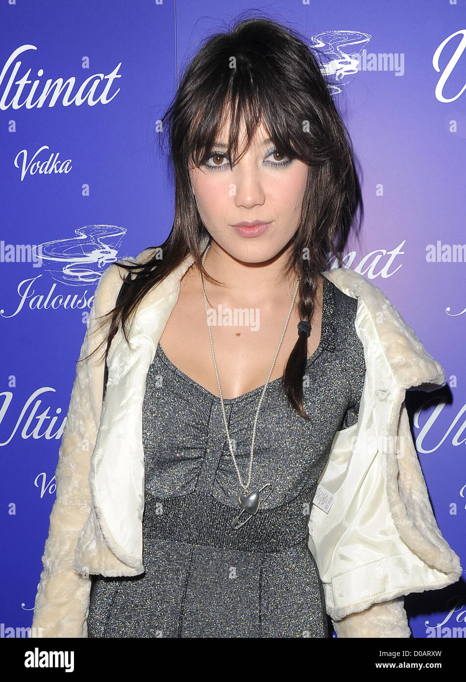 Daisy lowe ultimat vodka launch party hi-res stock photography and ...