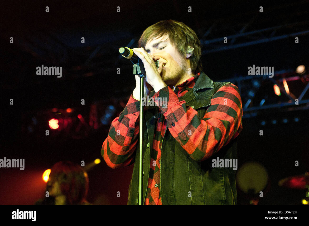 Josh Franceschi of 'You Me At Six' performing at The Bournemouth ...