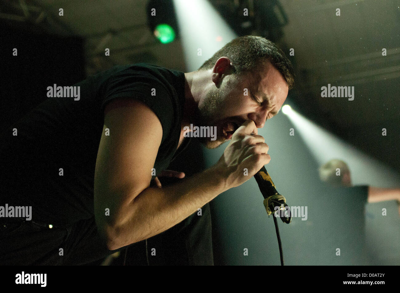 Gavin Butler of 'The Blackout' performing at The Bournemouth ...