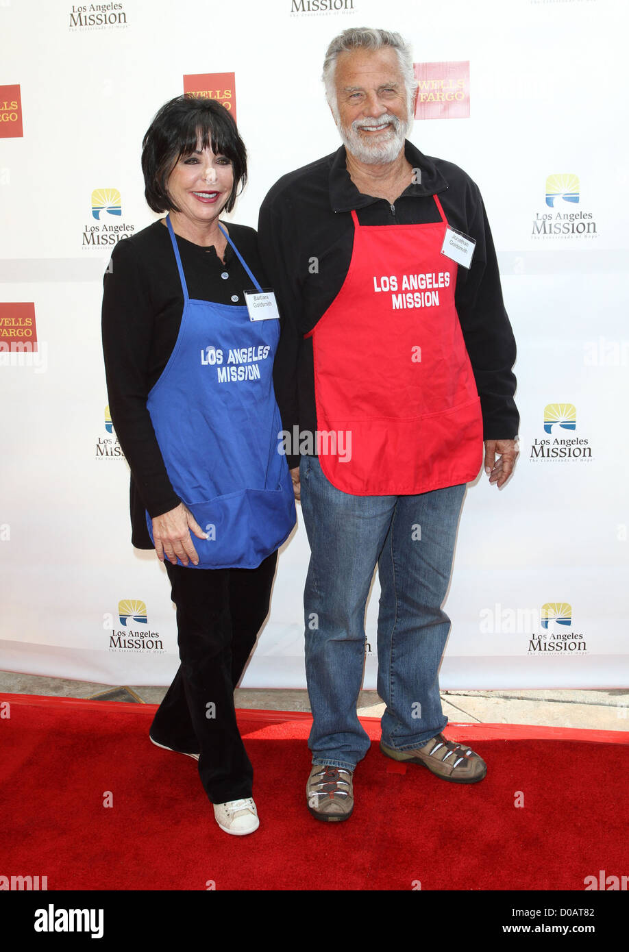 Jonathan goldsmith wife barbara goldsmith hi-res stock photography and ...