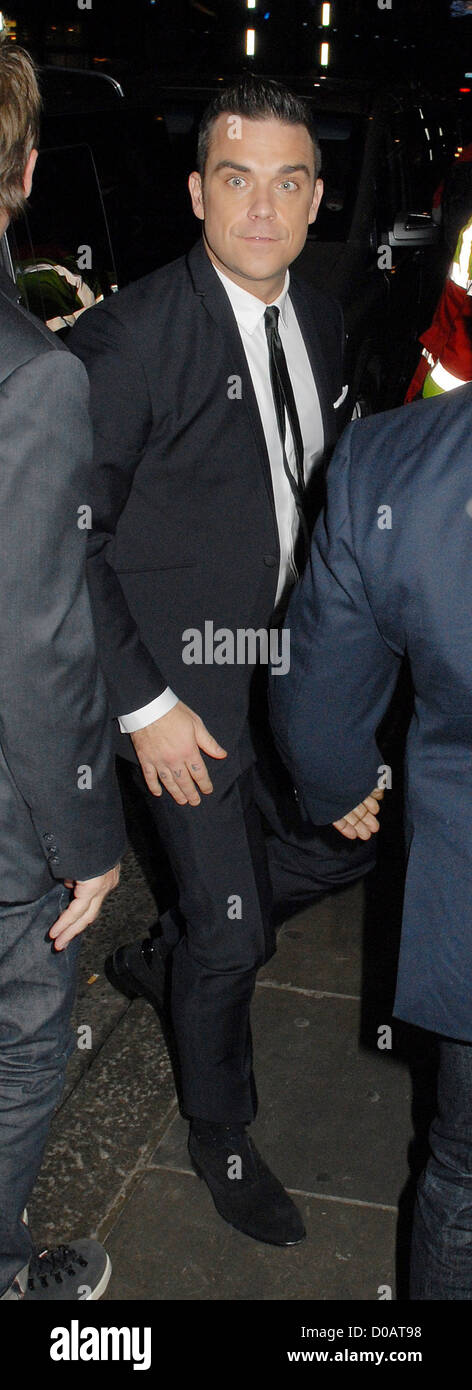 Robbie Williams, The Royal Variety Performance at the London Palladium ...