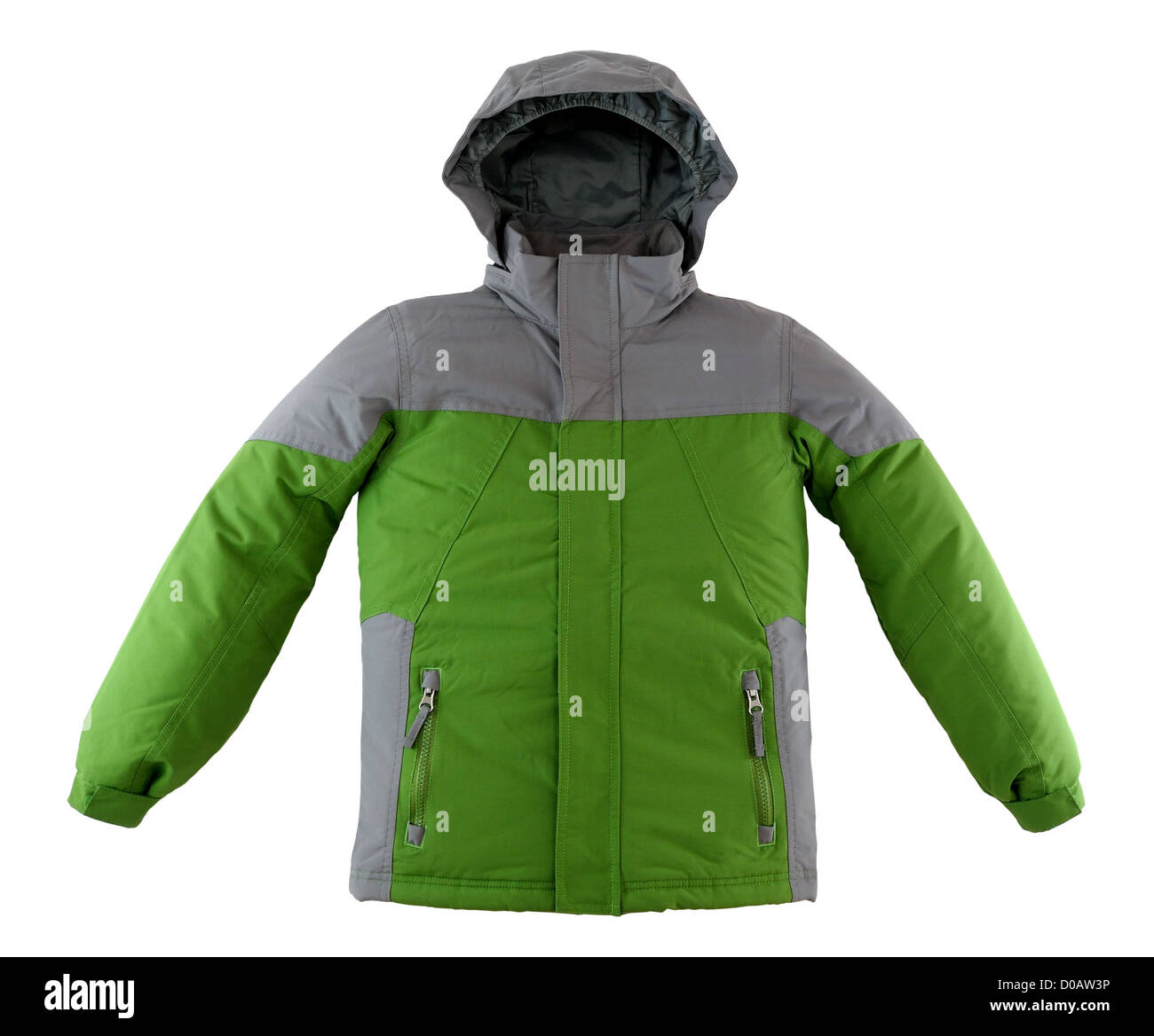Winter jacket isolated on white background Stock Photo - Alamy