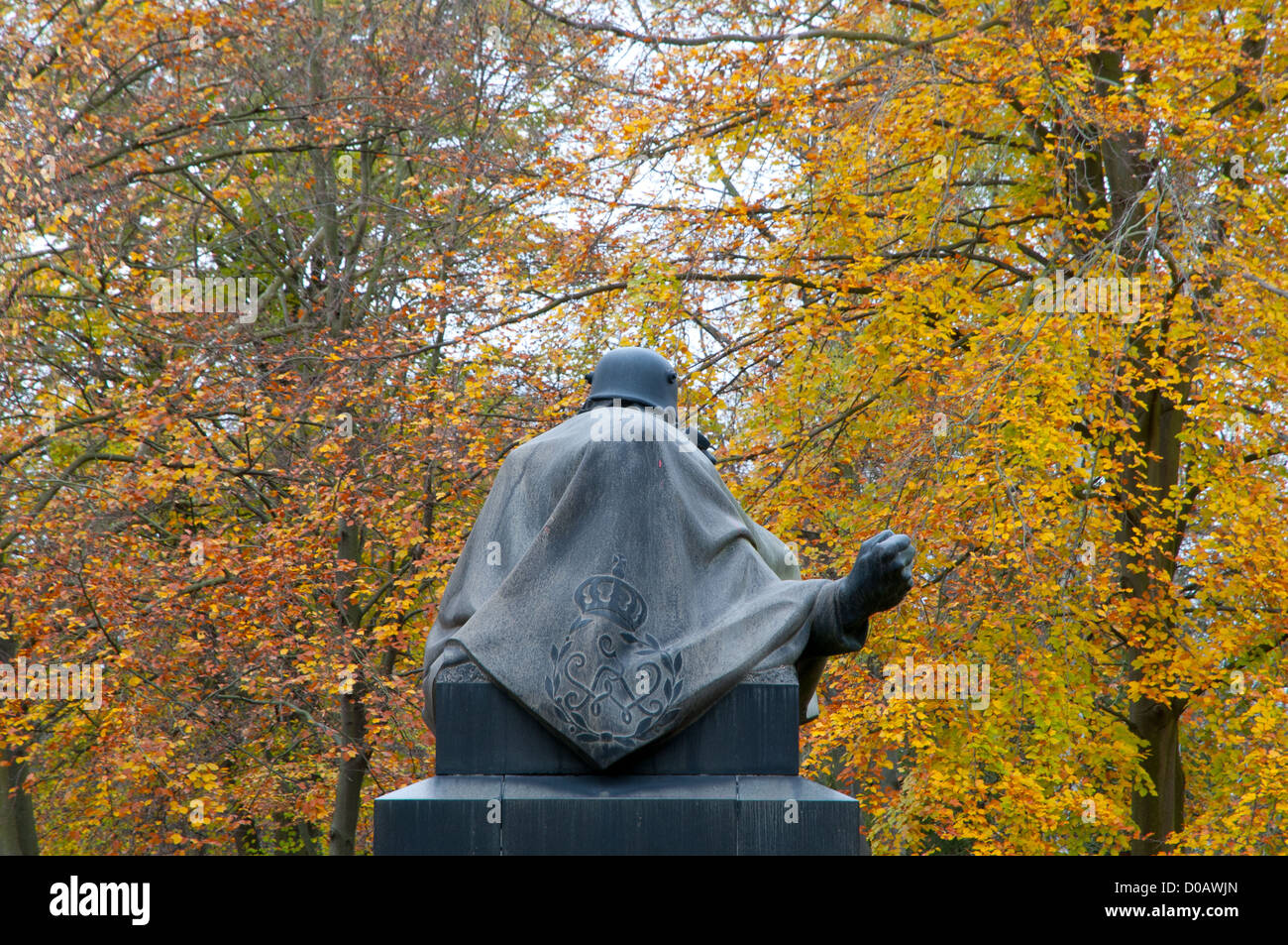 German First World War regimental memorial in historic military ...