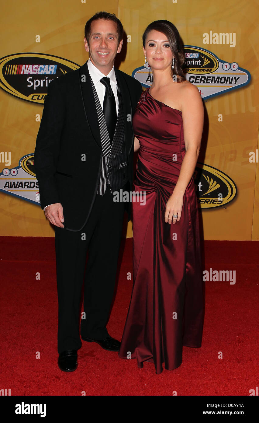 Greg Biffle and Nicole Biffle Nascar Sprint Cup Series Award Ceremony ...