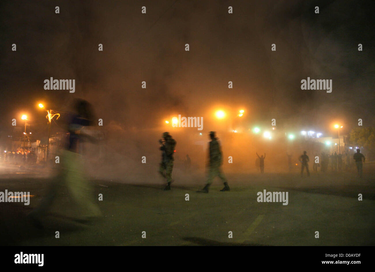 People running away from the spot after second bomb blast that was ...