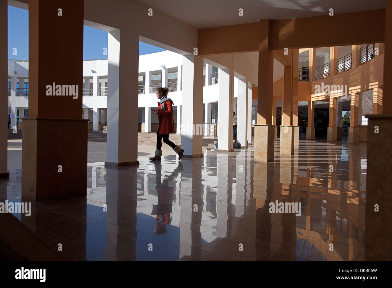 SITE OF THE MODERN NATIONAL SCHOOL OF ARCHITECTURE RABAT MOROCCO ...
