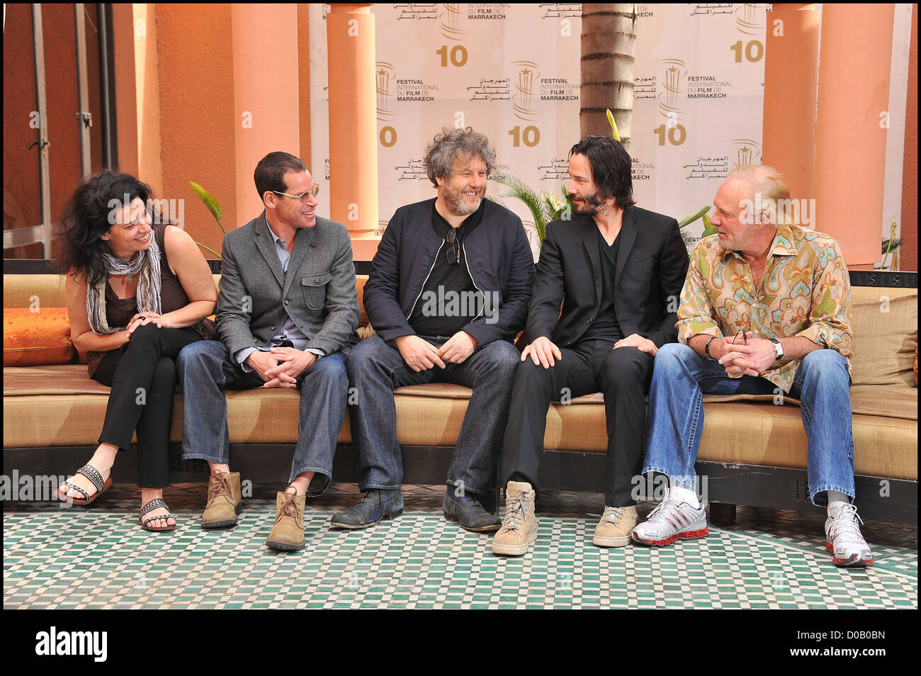 Lemore Syvan, Stephen Hamel, Malcolm Venville, Keanu Reeves and James ...