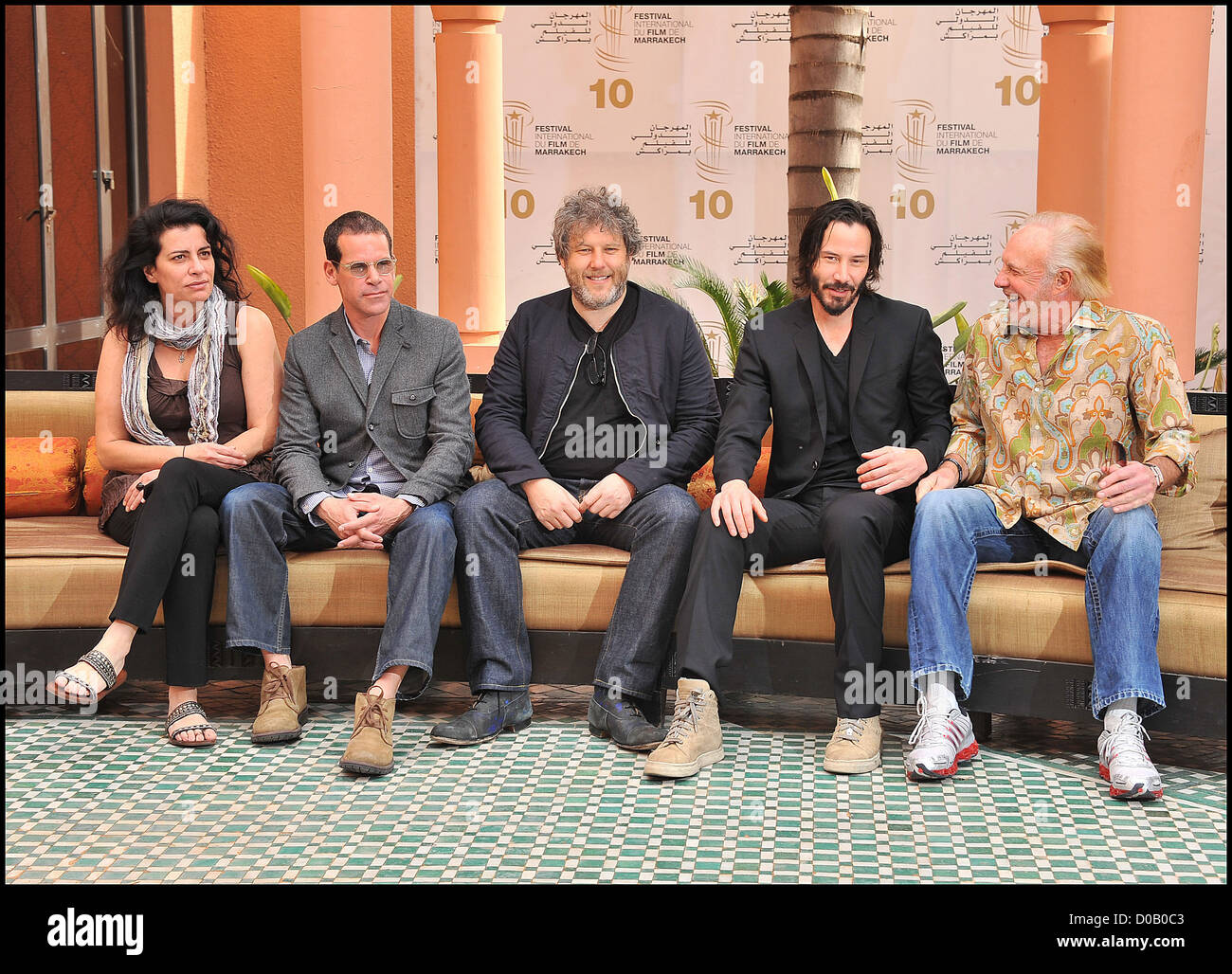 Lemore Syvan, Stephen Hamel, Malcolm Venville, Keanu Reeves and James ...