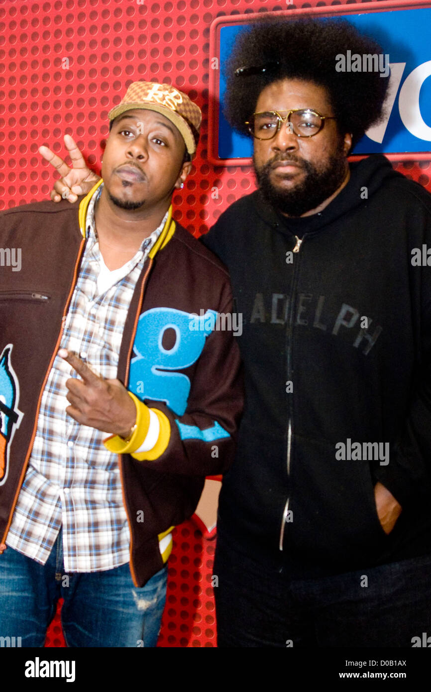 The Roots drummer, Questlove (?uestlove), stops by WGCI Coca Cola ...