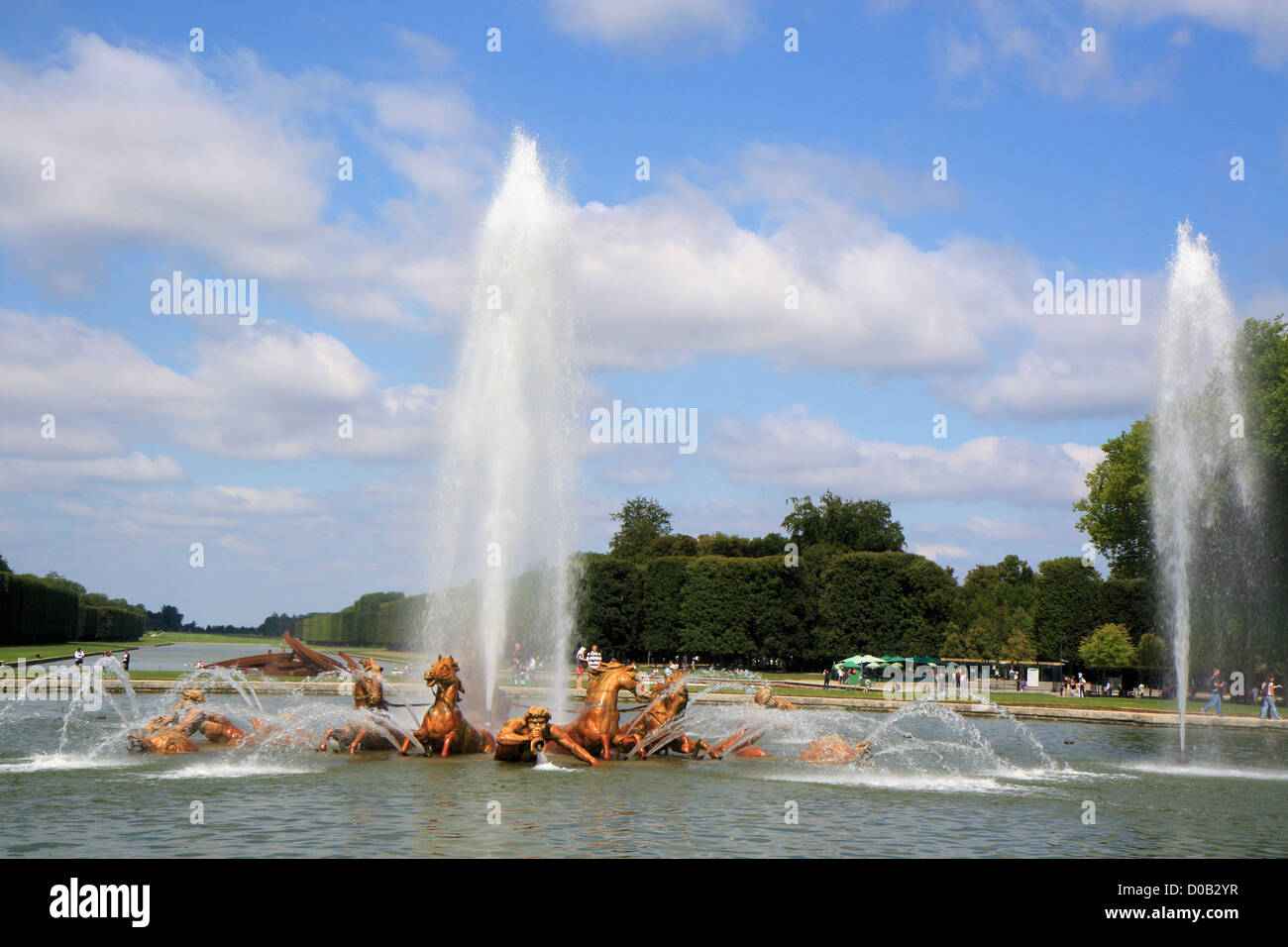 Fountain of Apollo, Versailles Palace, Versailles, France Stock Photo ...