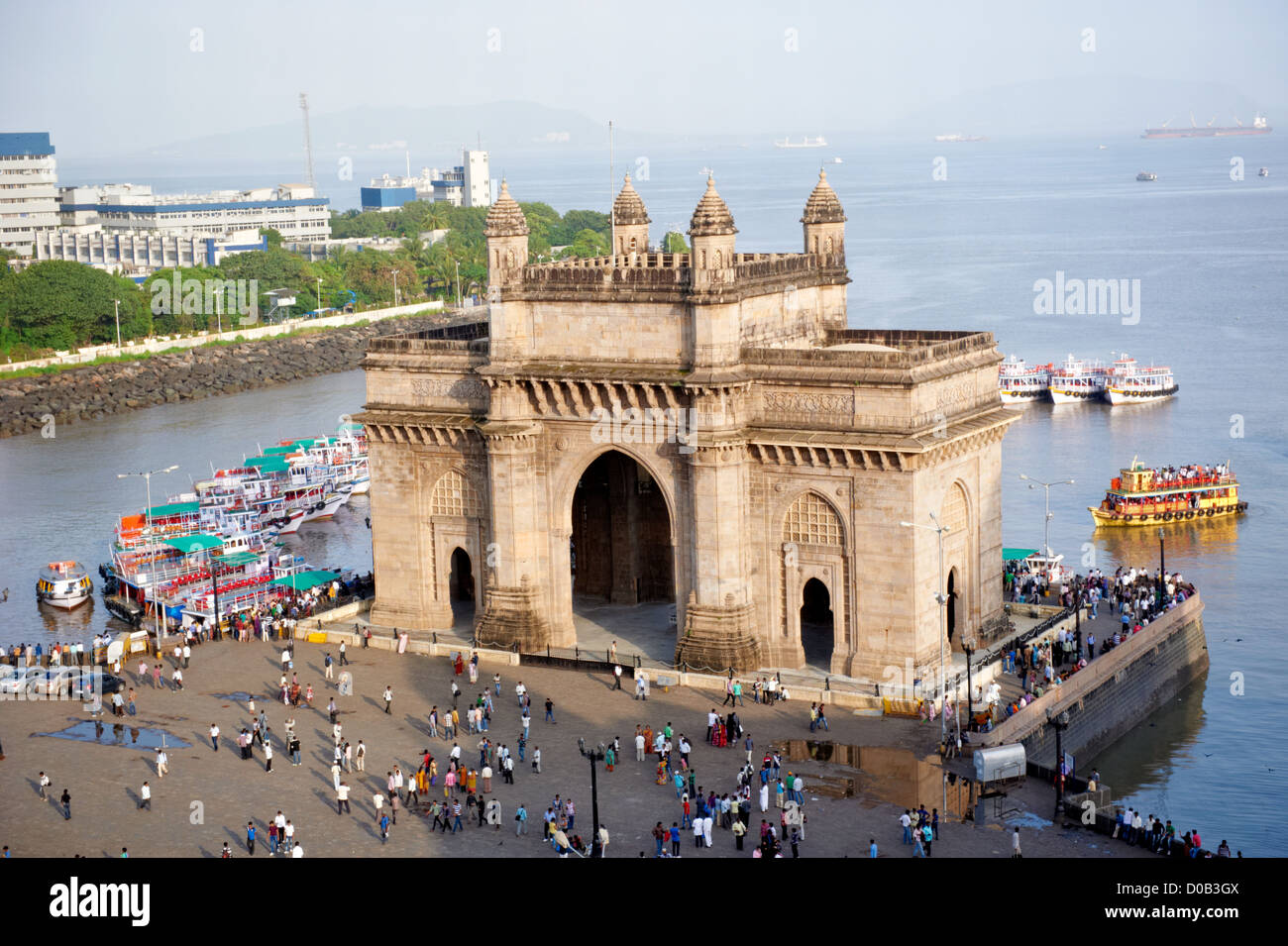 The Gateway of India is a monument built during the British Raj in ...