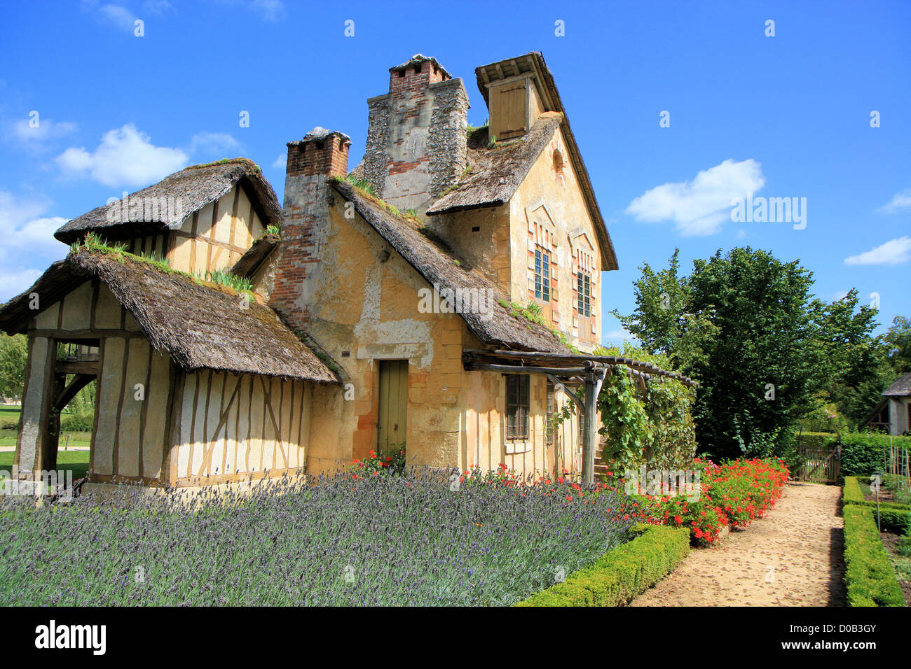 Queen Marie-Antoinette's hamlet, Versailles, France Stock Photo - Alamy