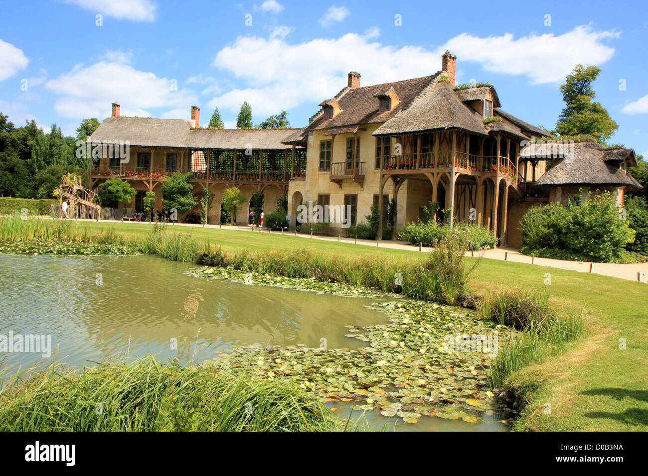 Queen Marie-Antoinette's hamlet, Versailles, France Stock Photo - Alamy