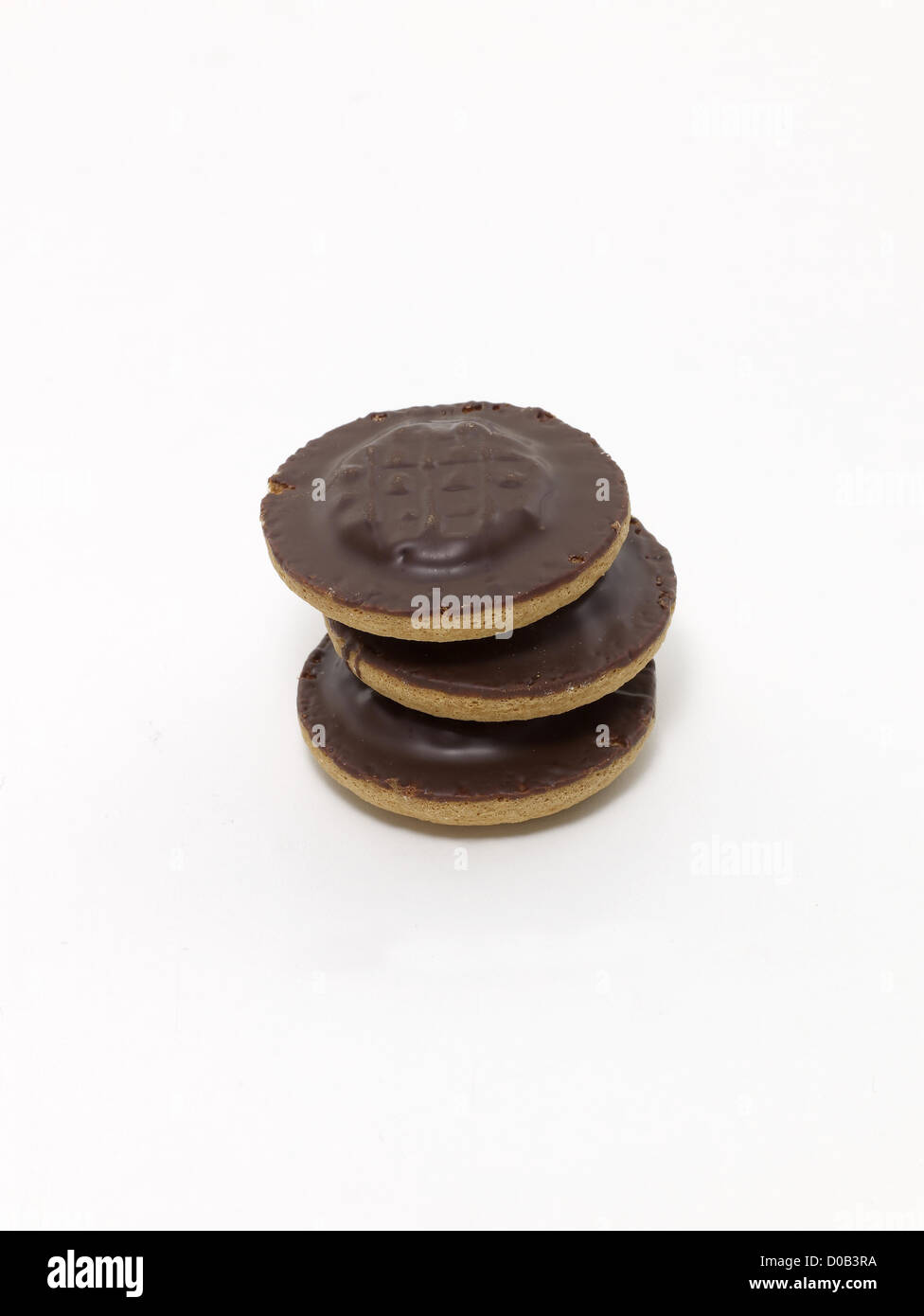 Jaffa Cakes in a stack on a White background Stock Photo - Alamy