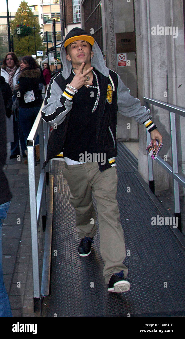 Constos 'Dino' Contostavlos aka Dappy of N-Dubz Celebrities outside the ...