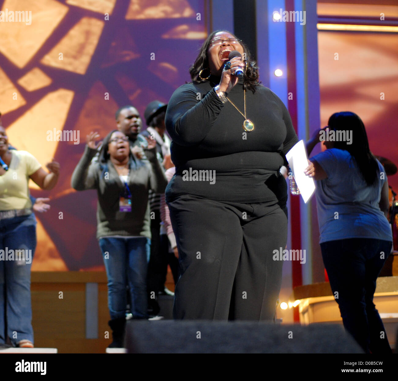 Kathy Taylor BET Celebration of Gospel Rehearsals held at Orpheum ...