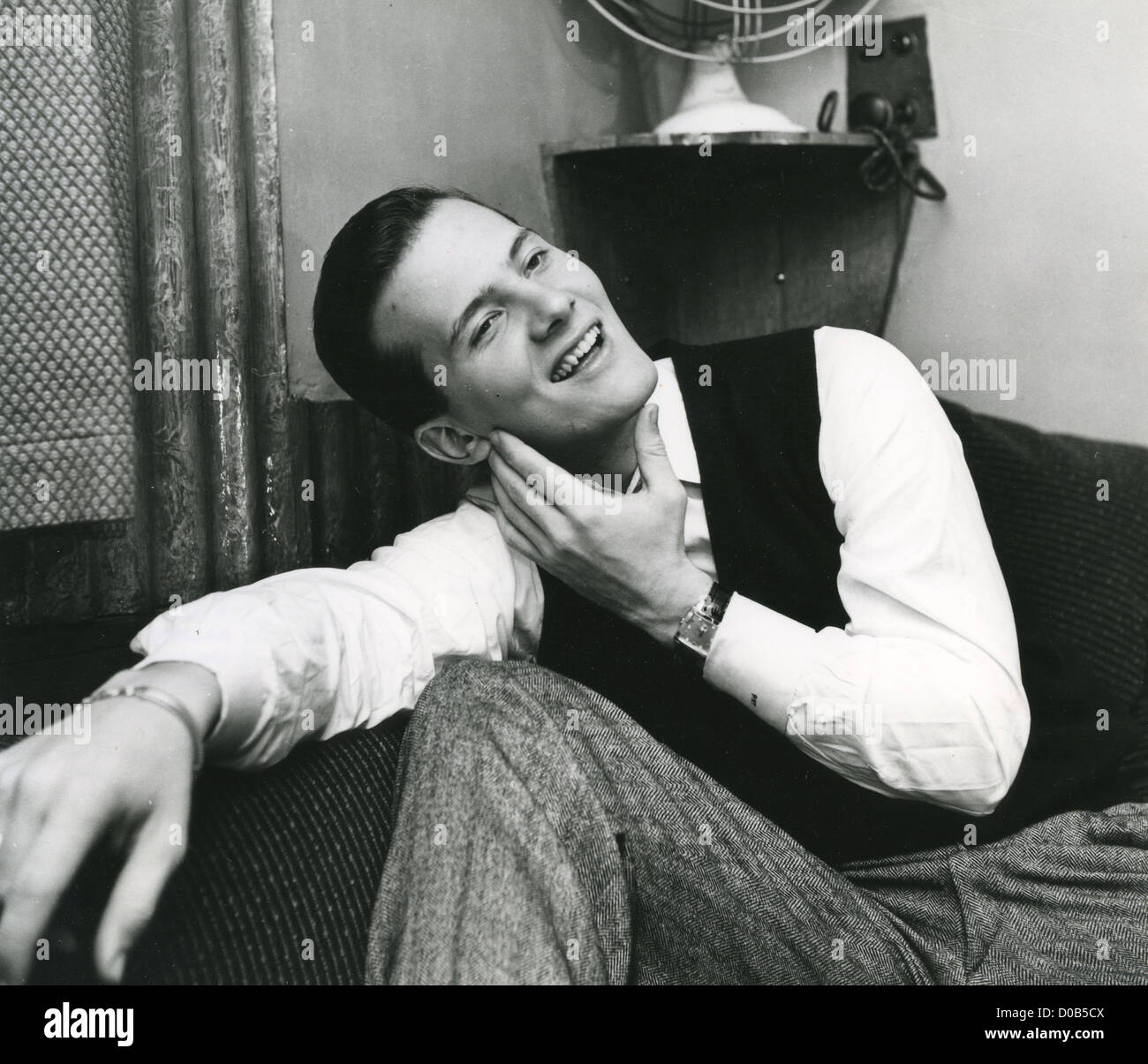PAT BOONE US singer and film actor about 1956 Stock Photo - Alamy