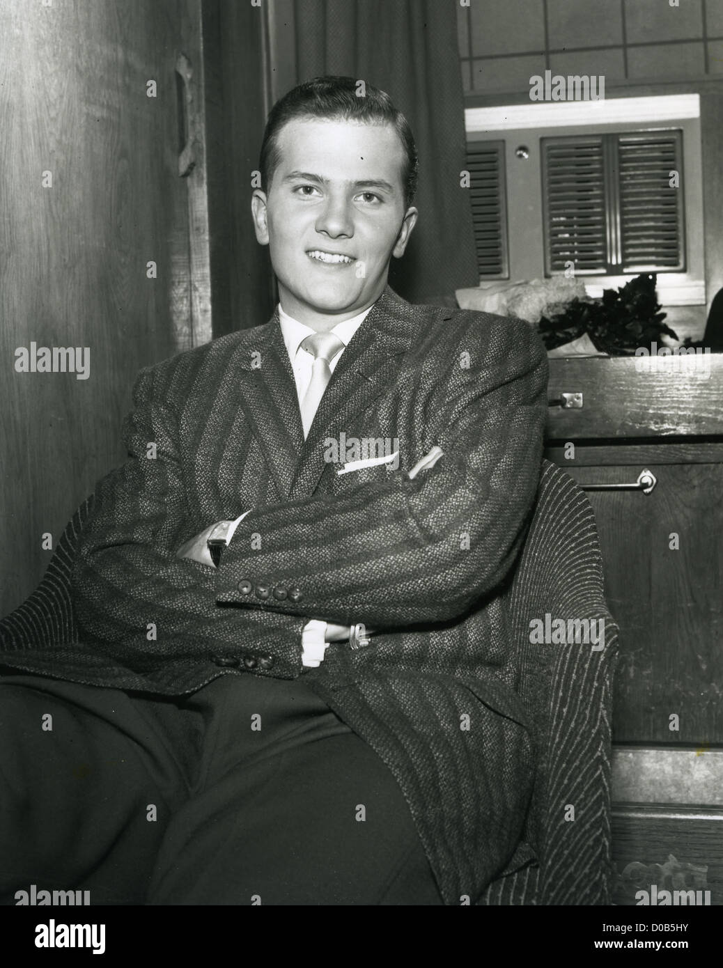 PAT BOONE US singer and film actor about 1956 Stock Photo - Alamy