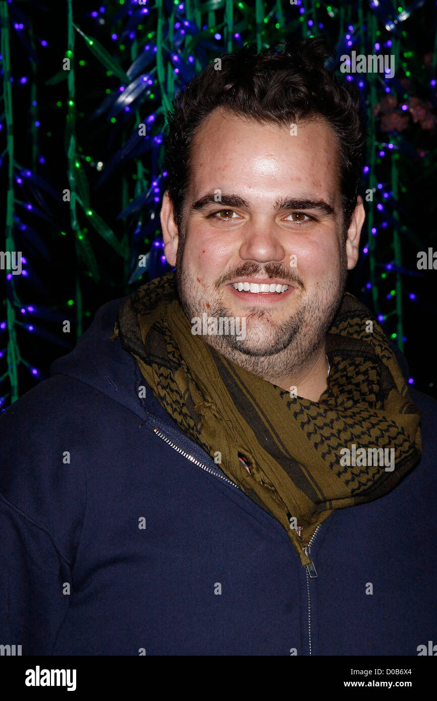 Greg Hildreth Cast members from the Broadway musical 'Bloody Bloody ...