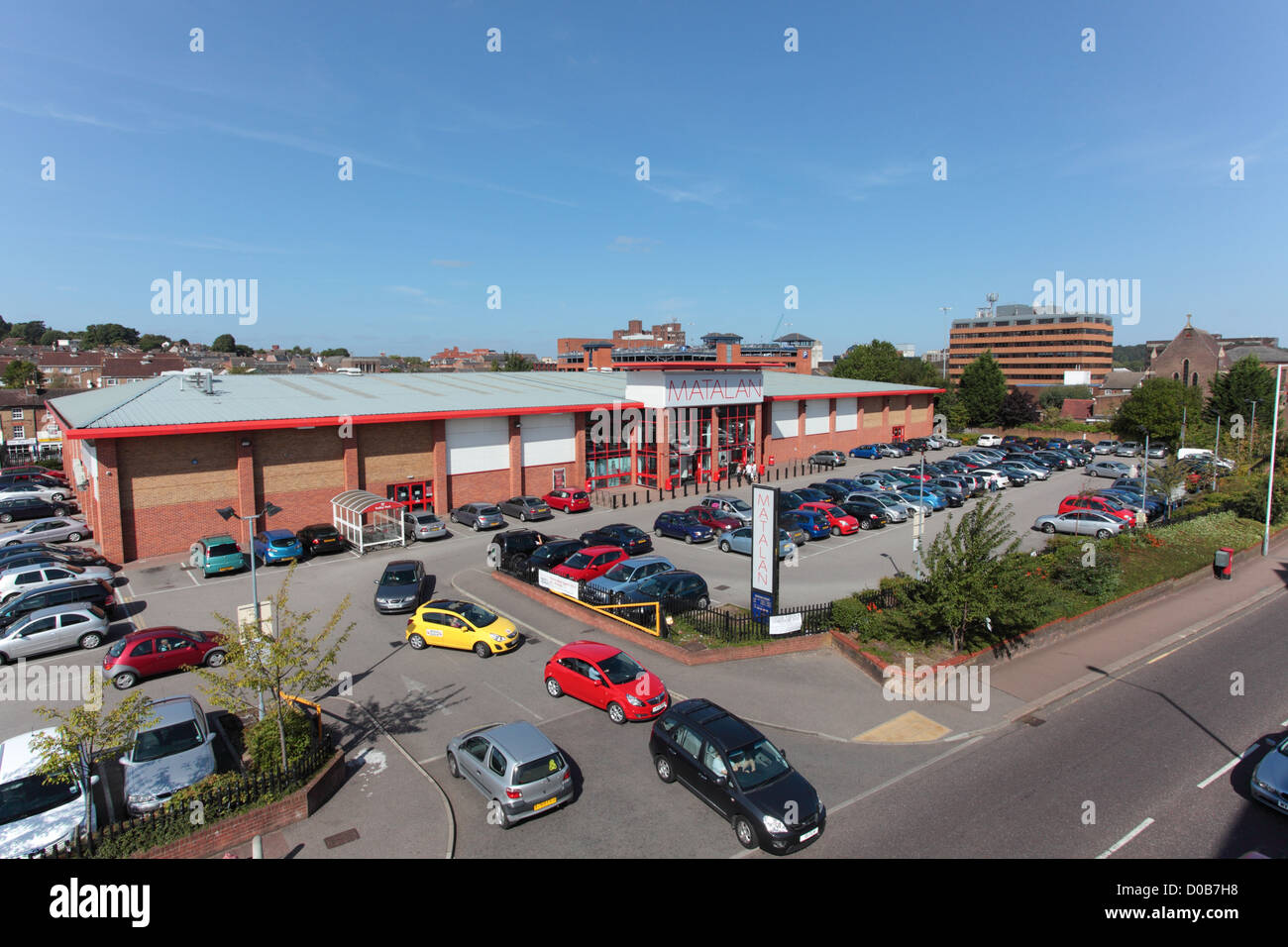 Luton aerial hi-res stock photography and images - Alamy