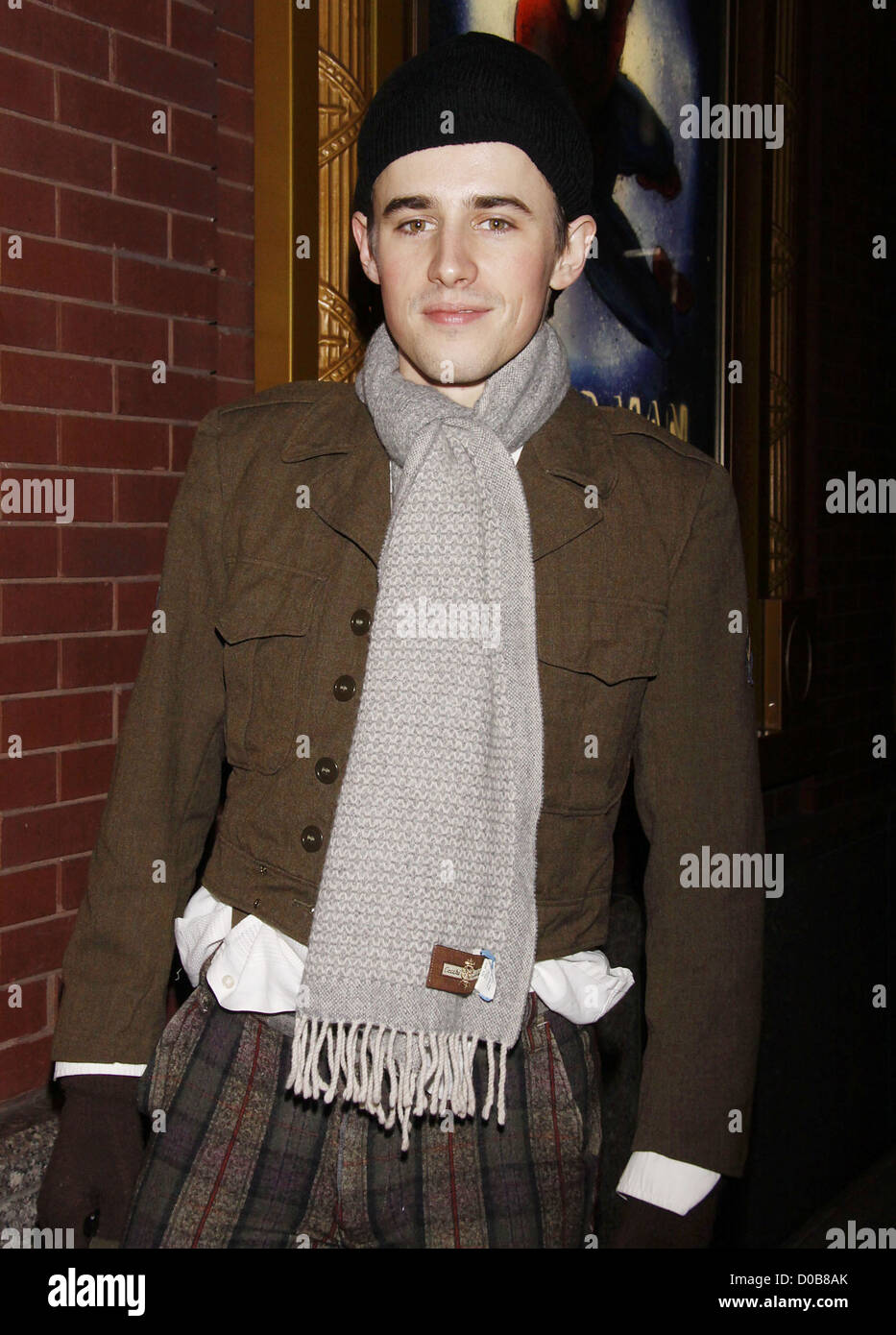 Reeve Carney First preview performance of the Broadway musical ...