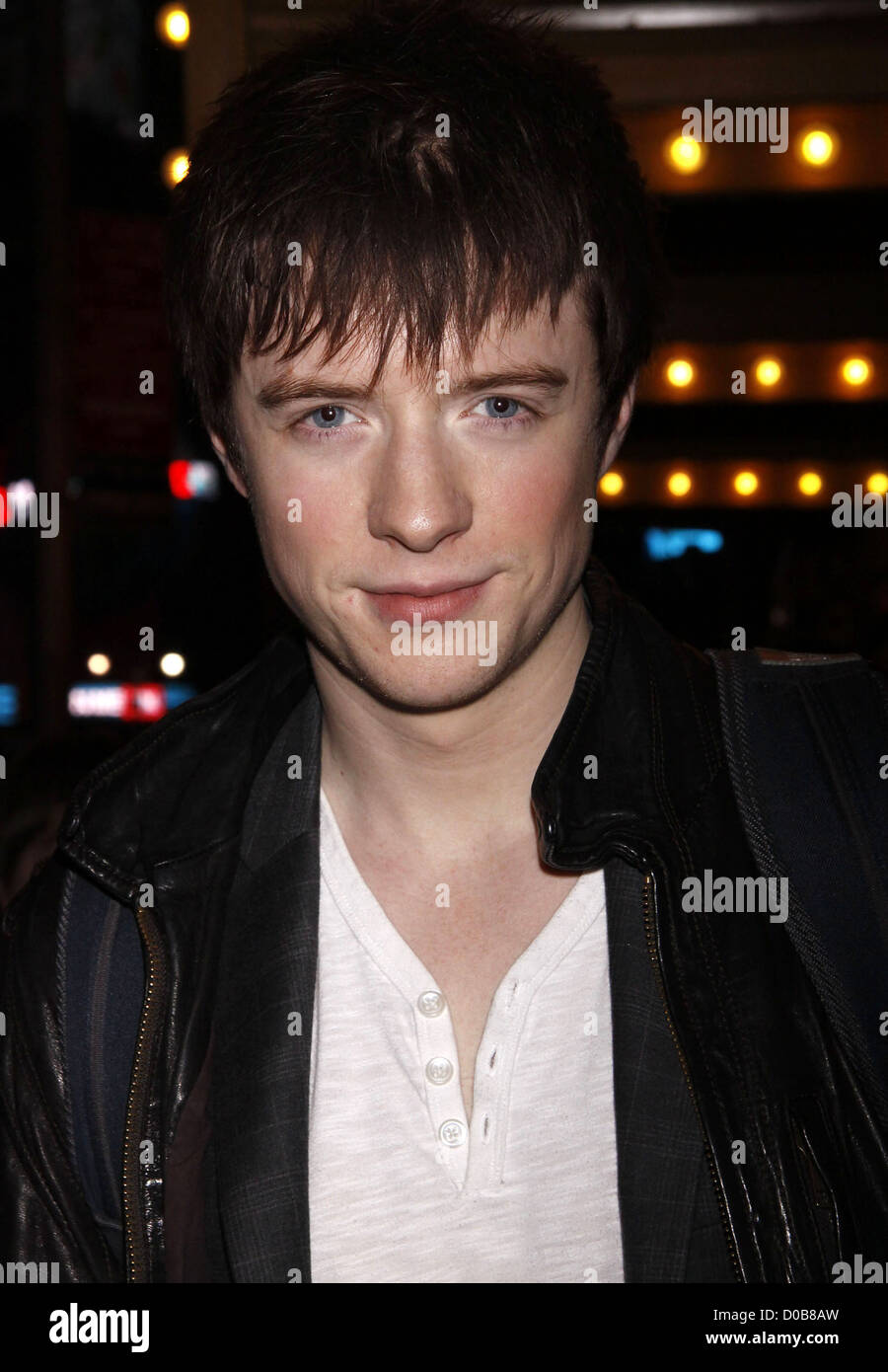 Matthew James Thomas First preview performance of the Broadway musical ...