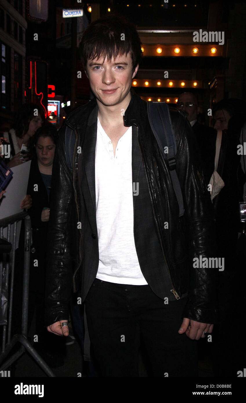 Matthew James Thomas First preview performance of the Broadway musical ...