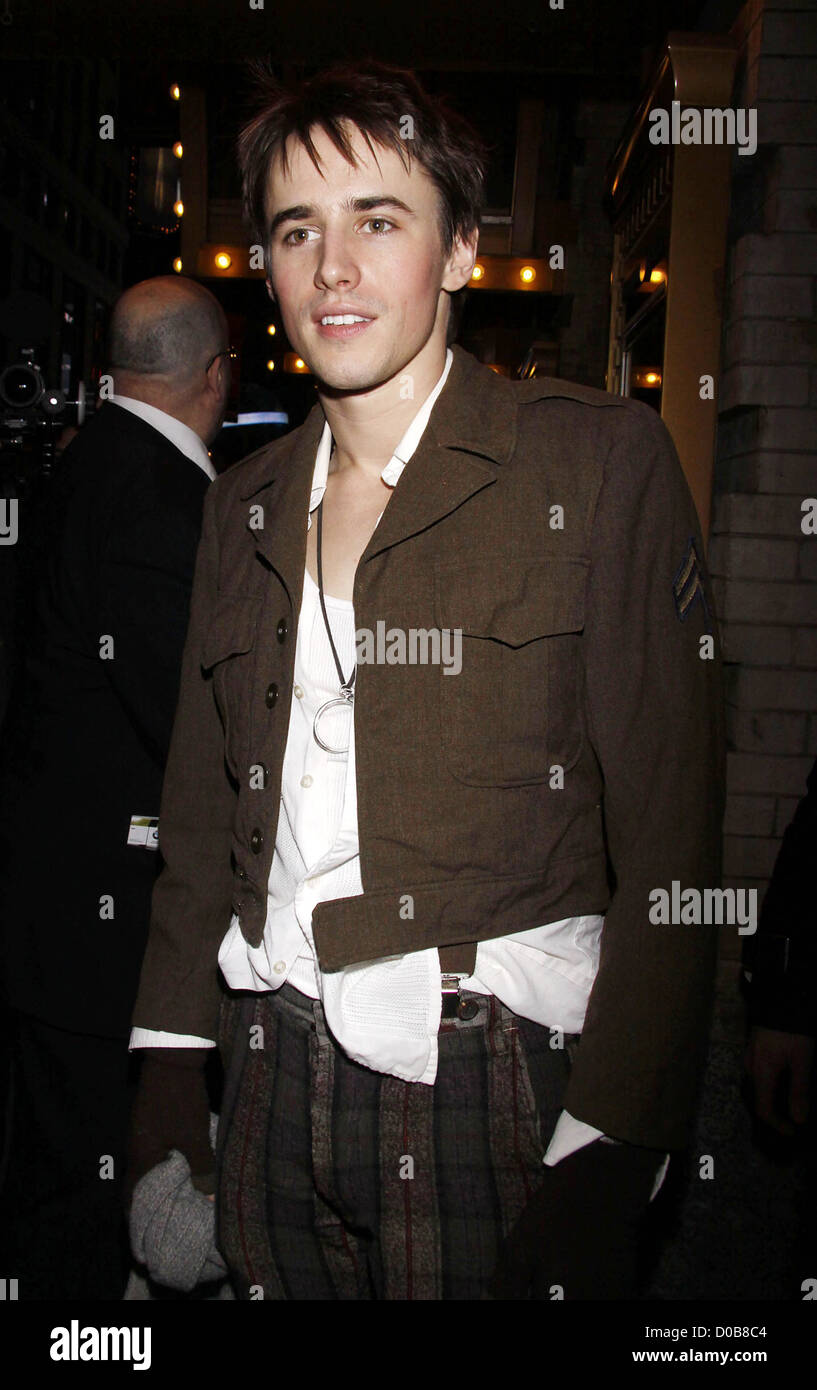 Reeve Carney First preview performance of the Broadway musical ...