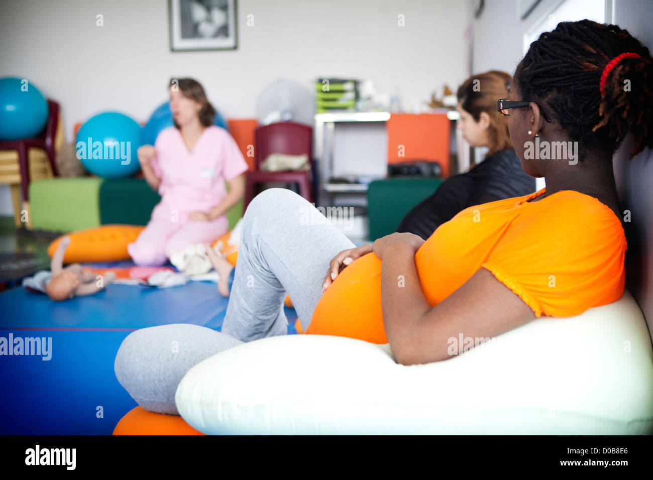 PREPARING FOR DELIVERY Stock Photo - Alamy