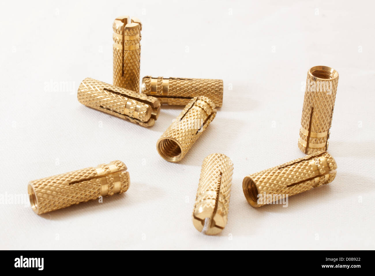 iron dowels on white background Stock Photo - Alamy