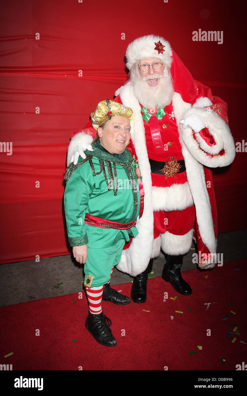 Michael Lee Gogin - as Christmas Elf; Tom Connaghan - as Santa Claus ...
