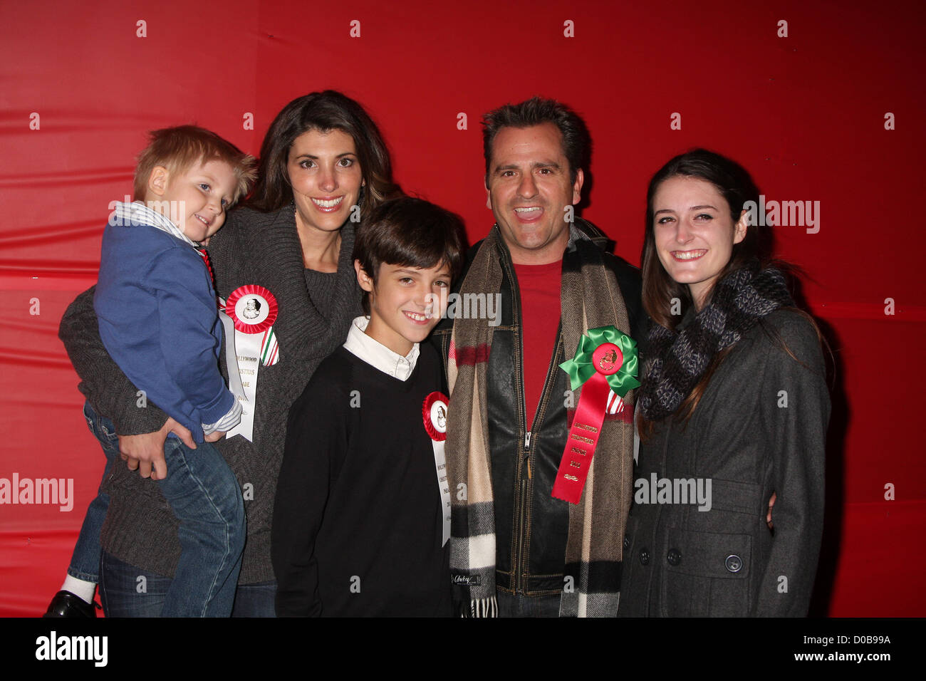 Dr. Jim Sears and family The Hollywood Christmas Parade held at Author ...