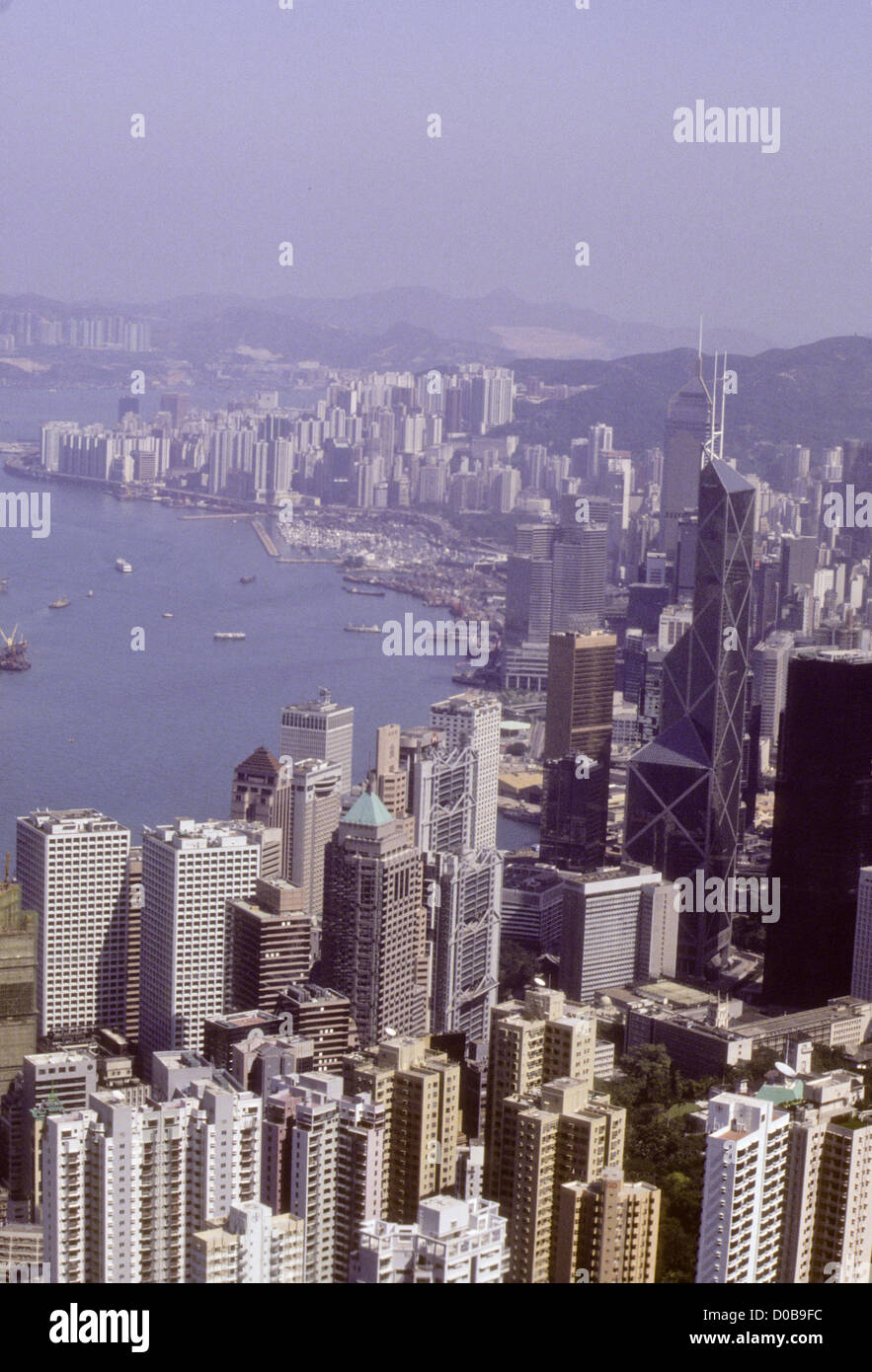 Hong Kong Nov 1992 Digital Slide Conversions,Hong Kong Skyline,Inner ...