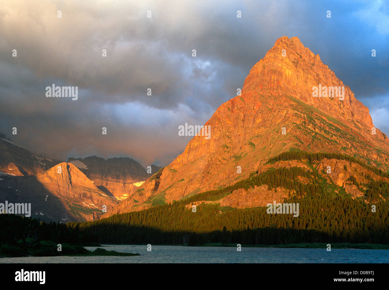 Mt Grinnell, Glacier National Park, Montana Stock Photo - Alamy