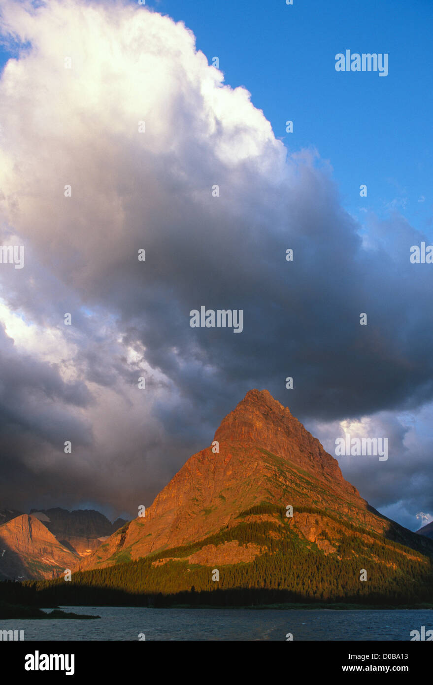 Mt Grinnell, Glacier National Park, Montana Stock Photo - Alamy