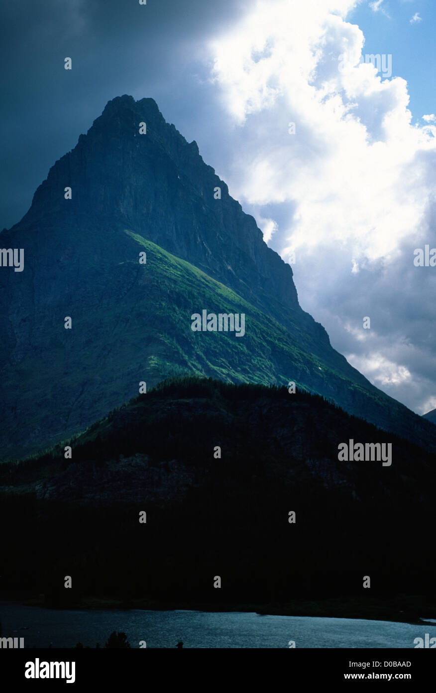 Mt Grinnell, Glacier National Park, Montana Stock Photo - Alamy