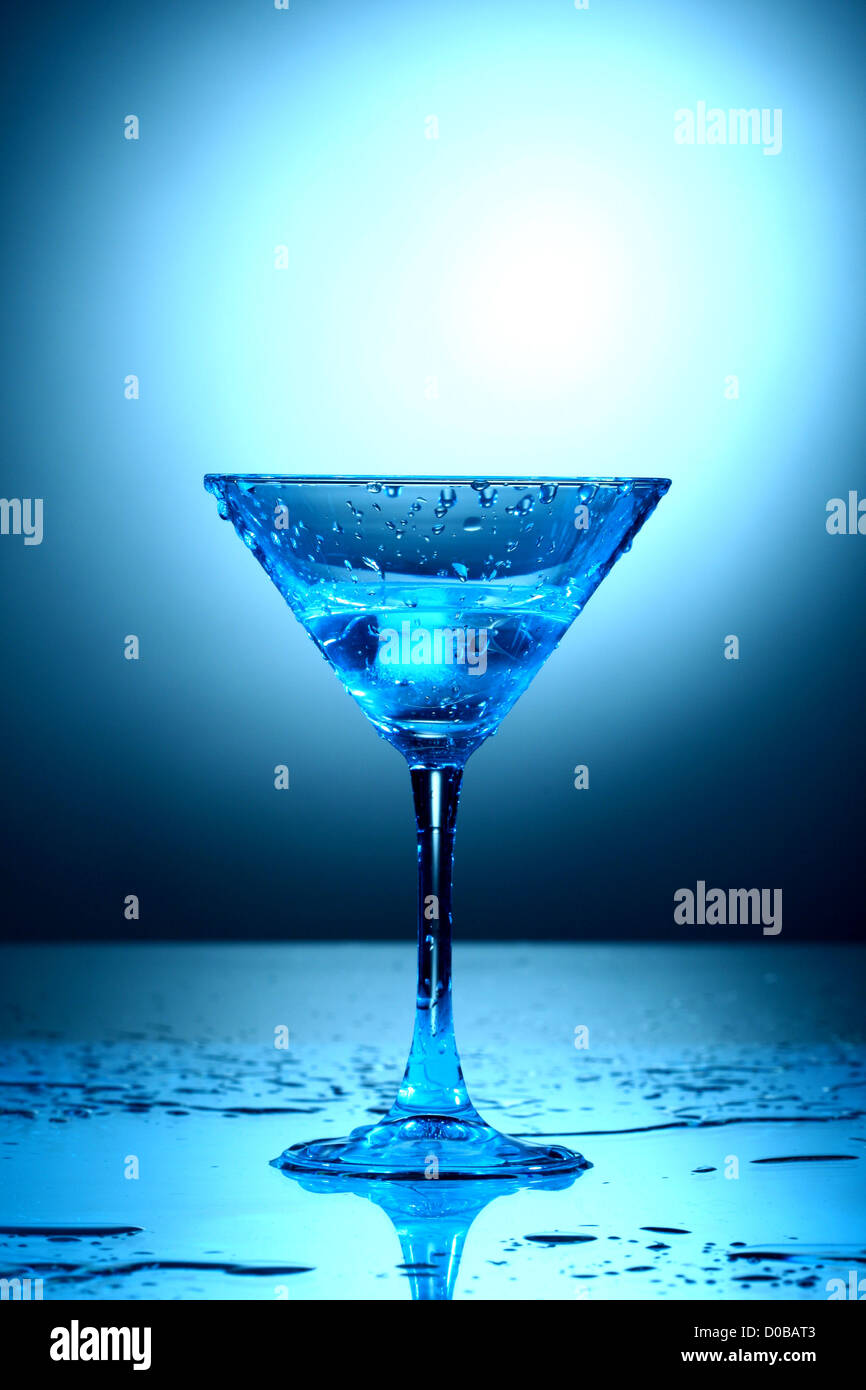 blue coctail macro close up Stock Photo - Alamy