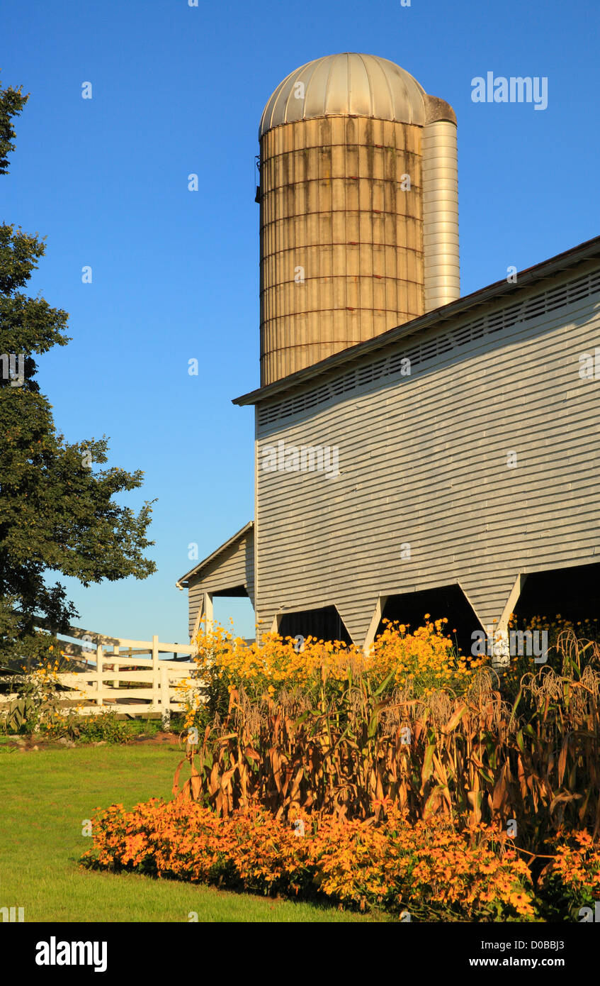 Mennonite Farm in the Shenandoah Valley of Virginia, USA Stock Photo ...