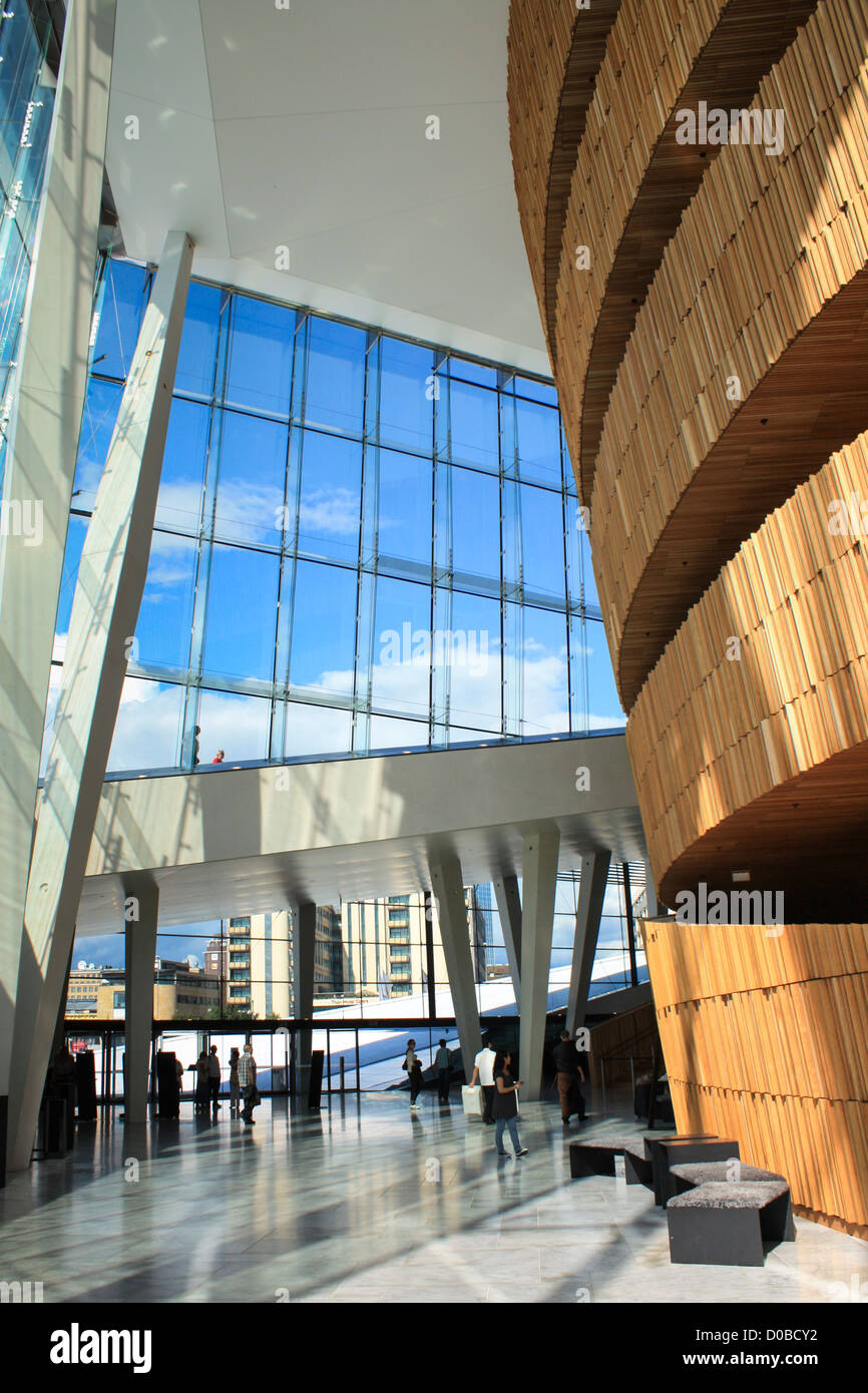 Oslo opera house interior hi-res stock photography and images - Alamy